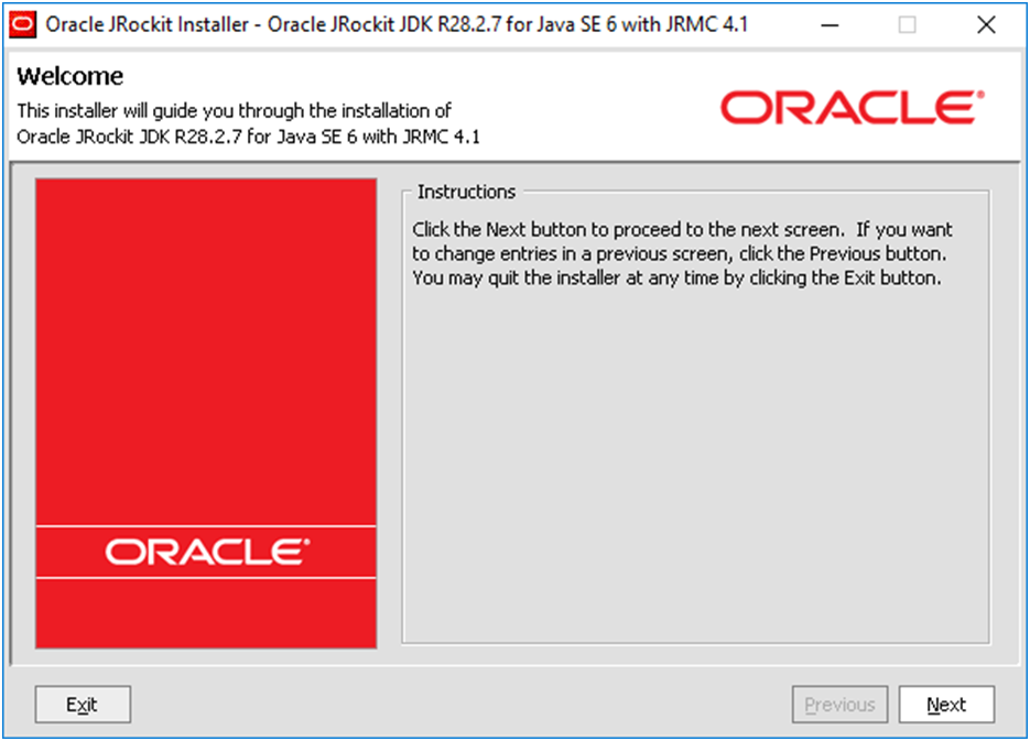 ORACLE 11G Forms and Reports Installation Step 1- Jrockit | COMPUTER STATION