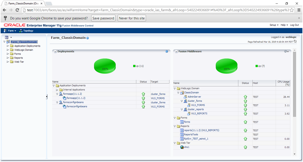 Oracle 11g Forms & Reports Installation Part 8 – How to Login EM | COMPUTER STATION