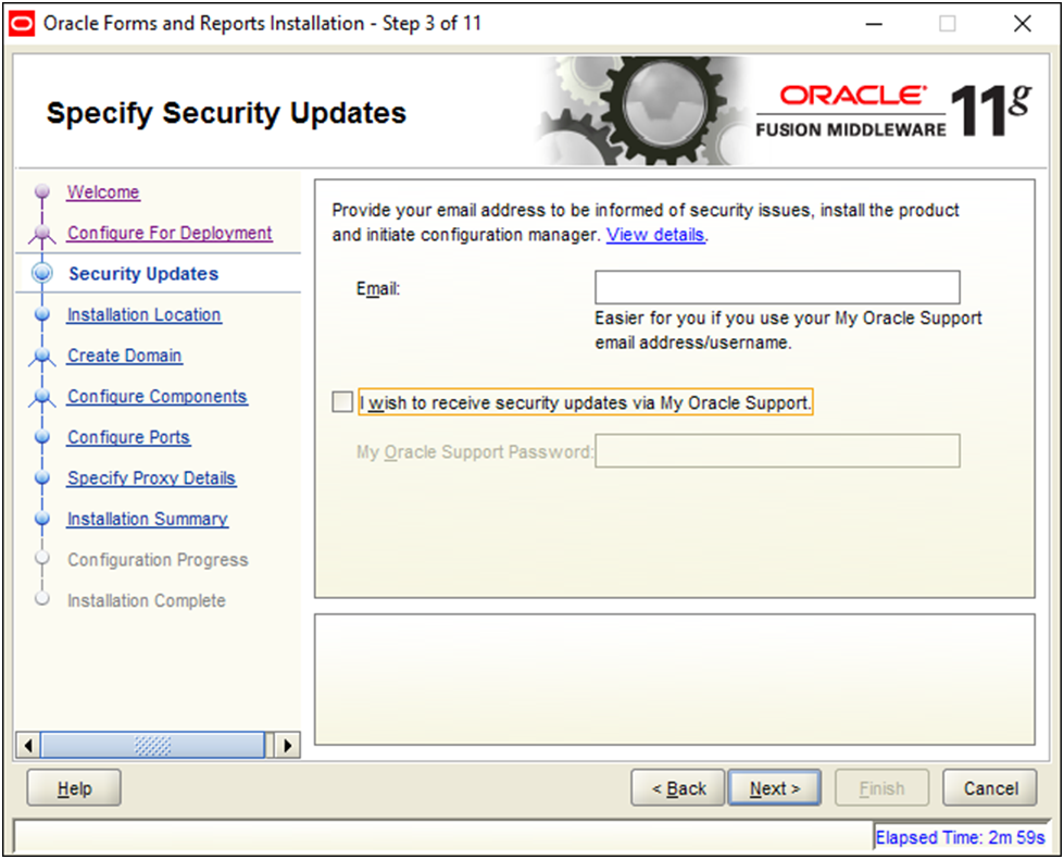 Oracle 11g Forms and Reports Installation Part 5 – Configure Classic ...